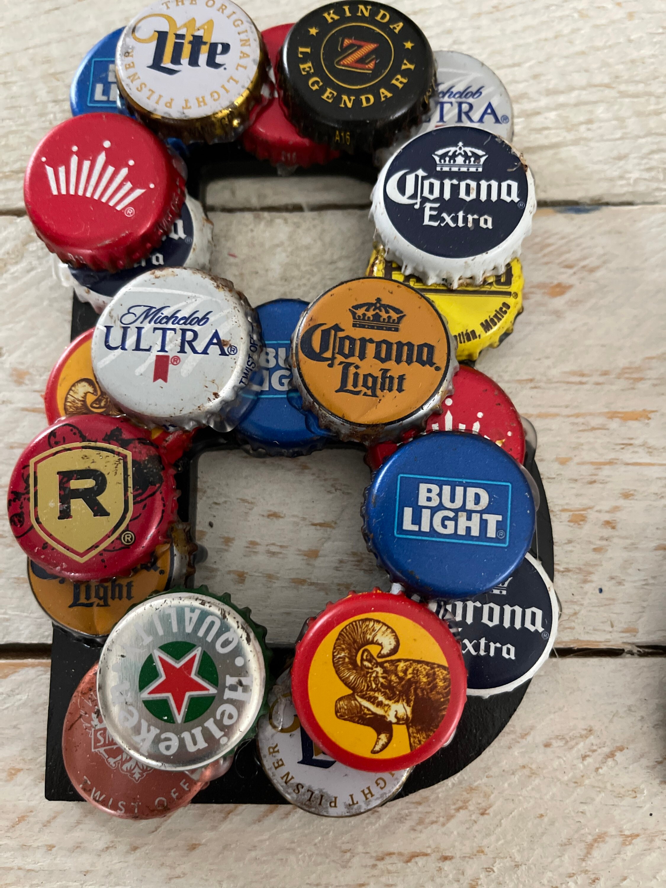 Beer Cap Bar Sign - Etsy