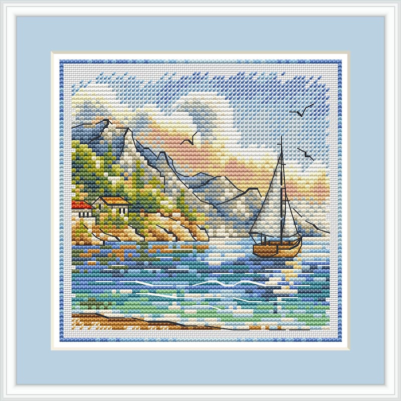 Sailboat Stitch Pattern - Etsy