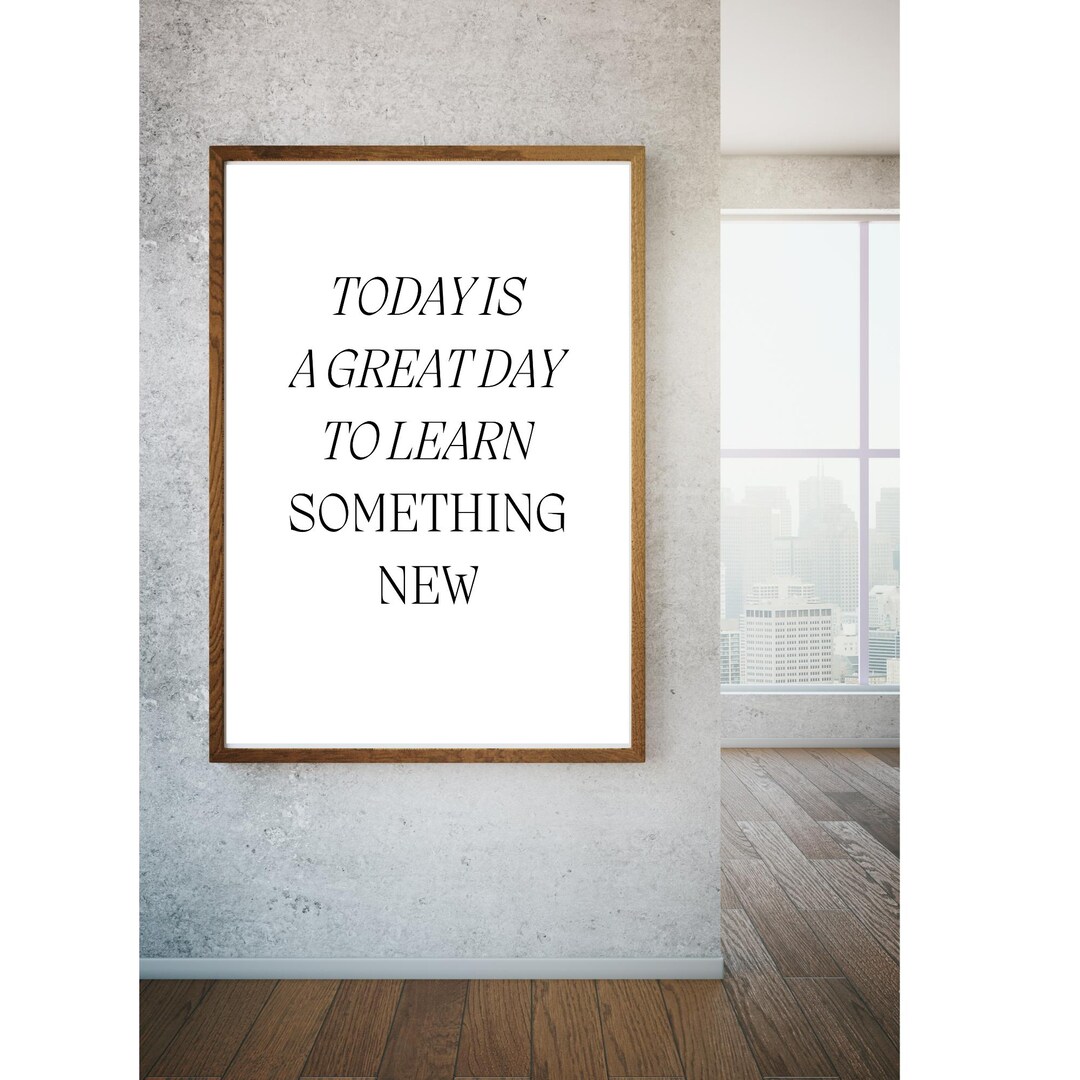 Affirmation Wall Art for Kids, Inspirational Classroom Decor, Kids Room ...