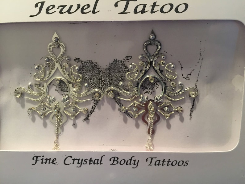 Majestic 2018 Nipple Crystals wearable art adorned with fine | Etsy