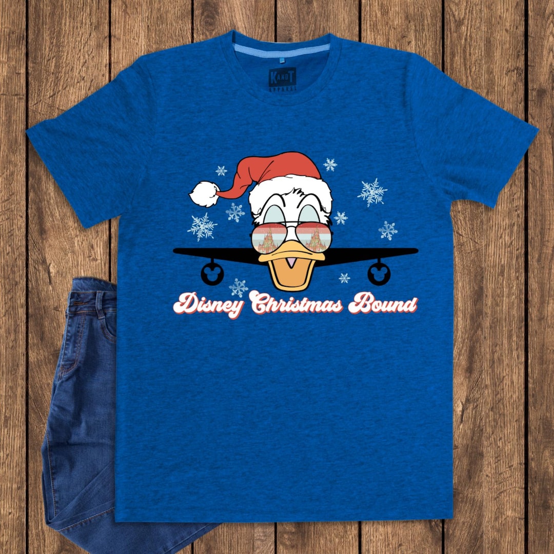 Disney Donald Duck Bound Christmas Shirt ,mickey Christmas, Santa ...