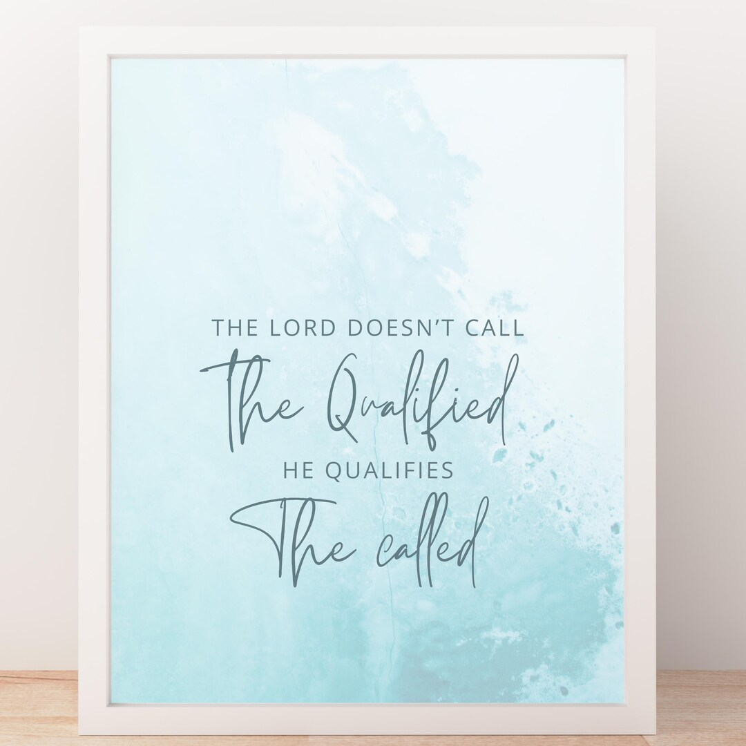 LDS Divine Preparation Watercolor Art Prints Religious Qualification ...