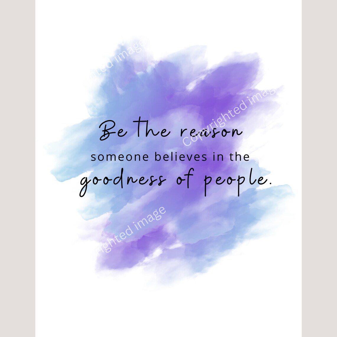 LDS Inspirational Watercolor Art Prints Religious Encouragement Wall ...