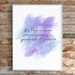 LDS Inspirational Watercolor Art Prints Religious Encouragement Wall ...