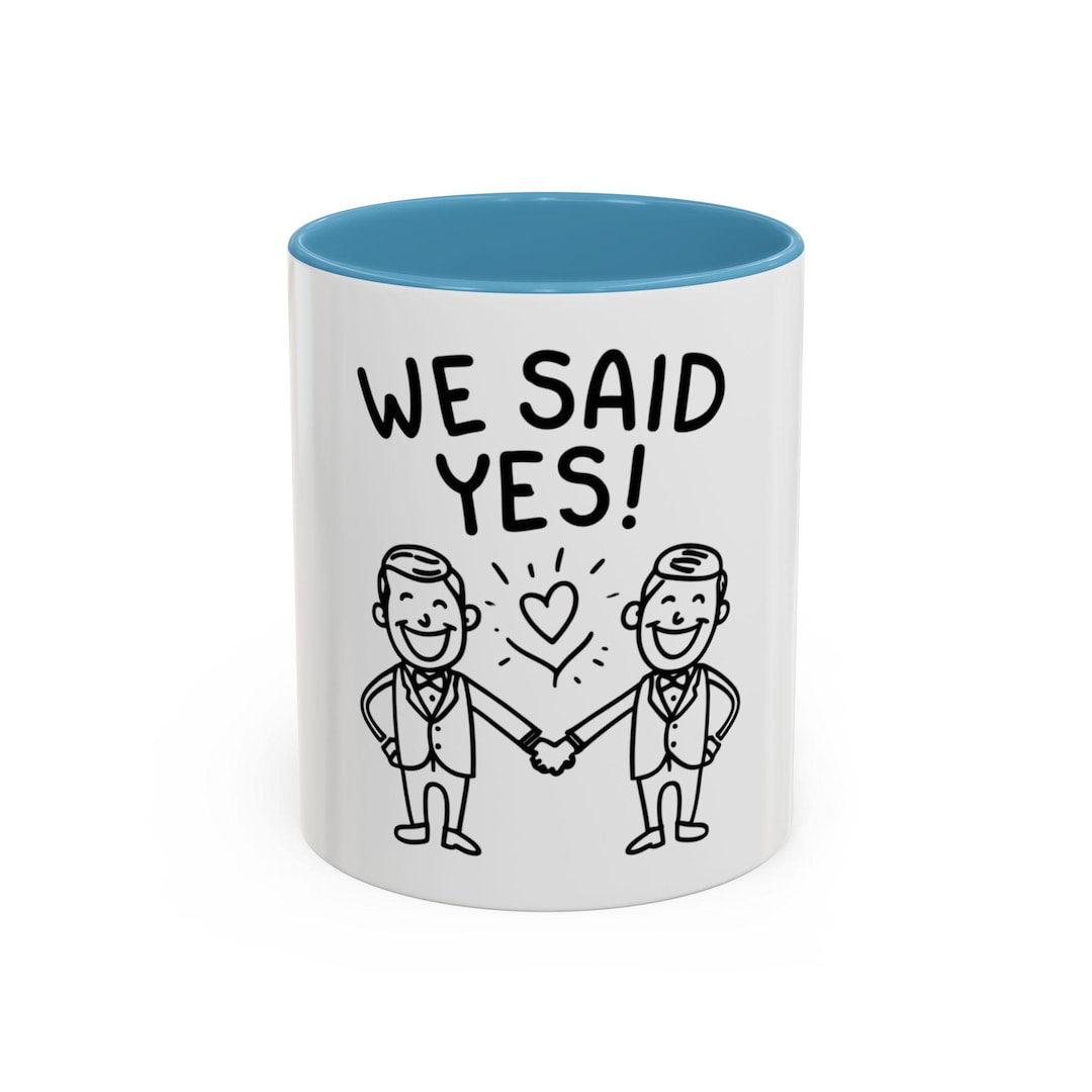 We Said YES - Wedding Couple Design - Etsy