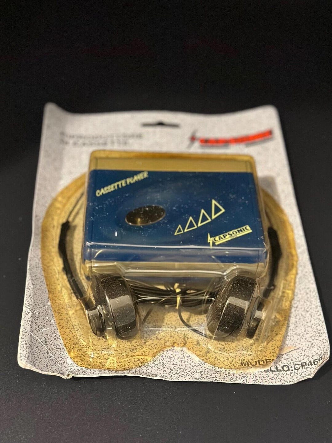 NEW/NEUF Walkman Capsonic Japan Blue Portable Audio Cassette K7 Player ...