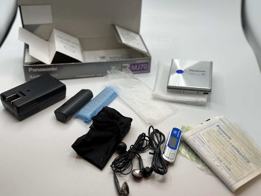 Panasonic Sj-mj70-s JAPAN Minidisc Reader MD Player + Test OK! - Etsy ...