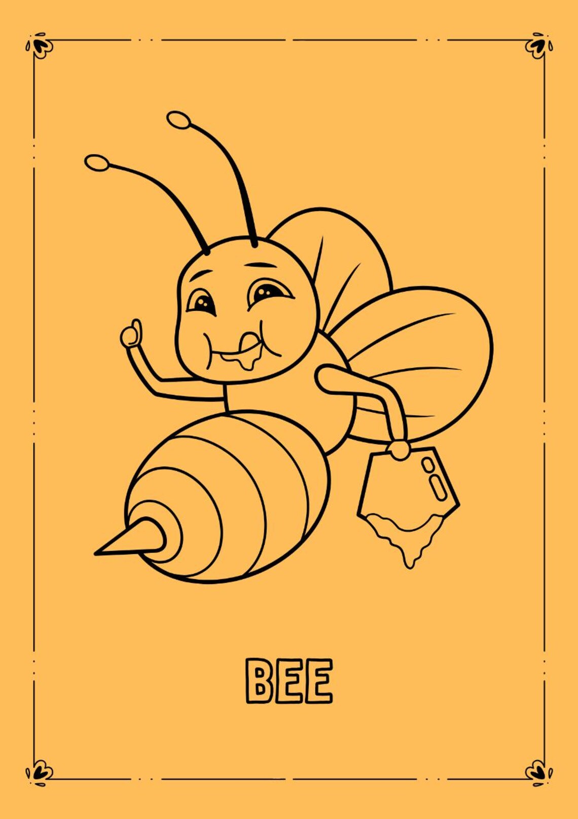 Bugs Coloring Book |mini Coloring Book| Insect Coloring Book |insect ...