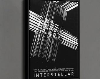 interstellar tesseract poster