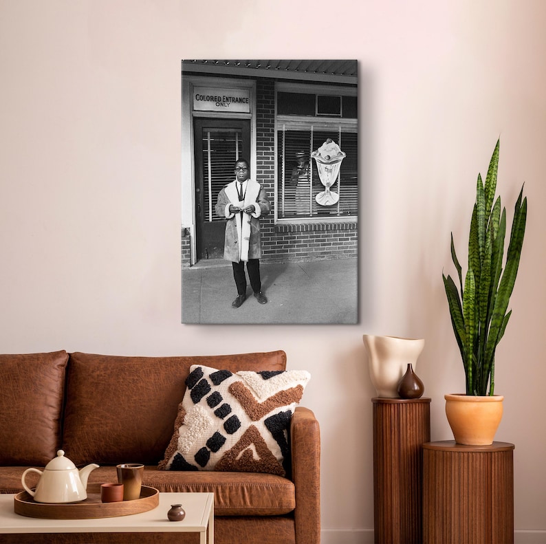 James Baldwin Poster, James Baldwin Photo Print, Black and White ...
