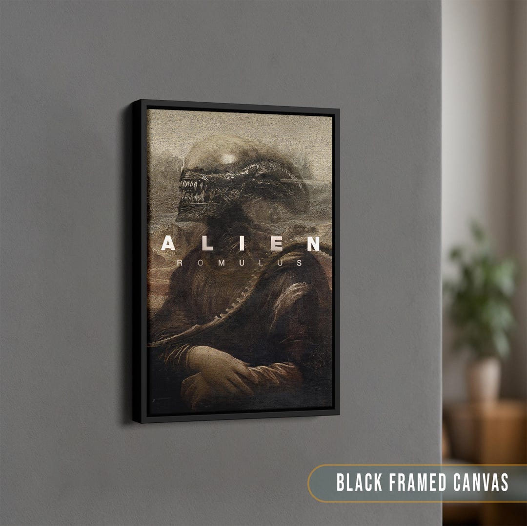 Alien Romulus Poster, Alien Rumulus Print, Popular Film Poster, Gothic ...
