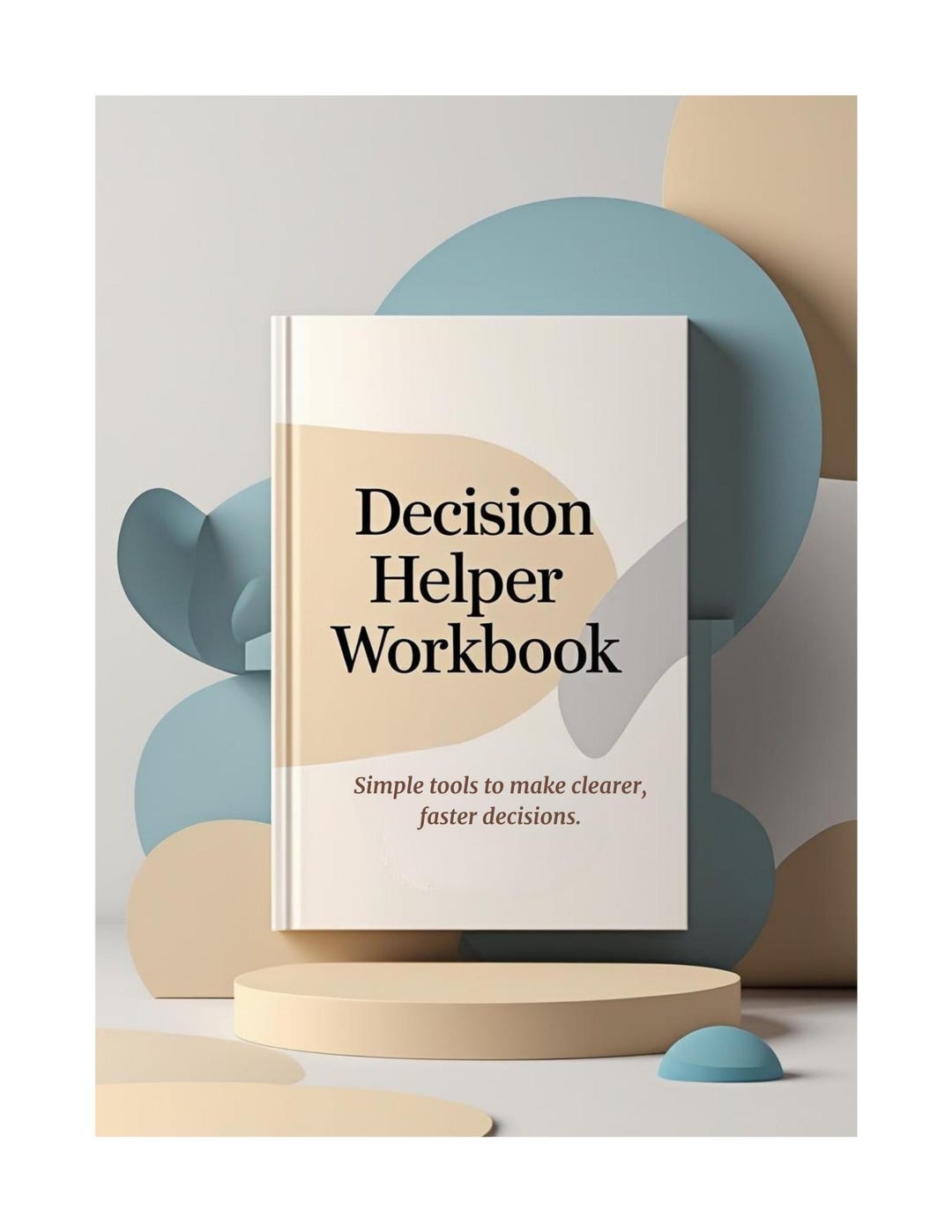 Decision Helper Workbook | Printable Decision Making Journal | Mental ...