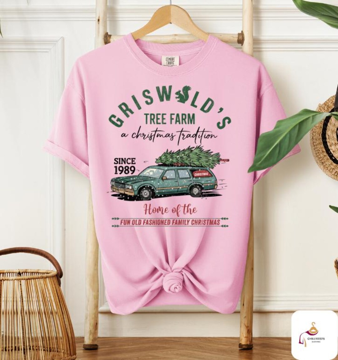 Christmas Tree Farm Shirt, Griswold Family Christmas Tee, Funny Holiday ...