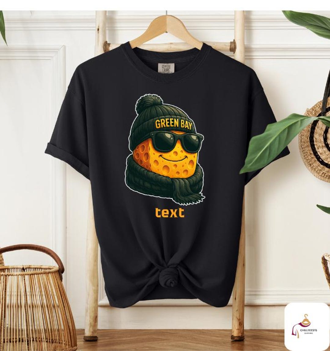 Custom Green Bay Cheesehead Shirt: Personalized Football Fan Tee - Etsy