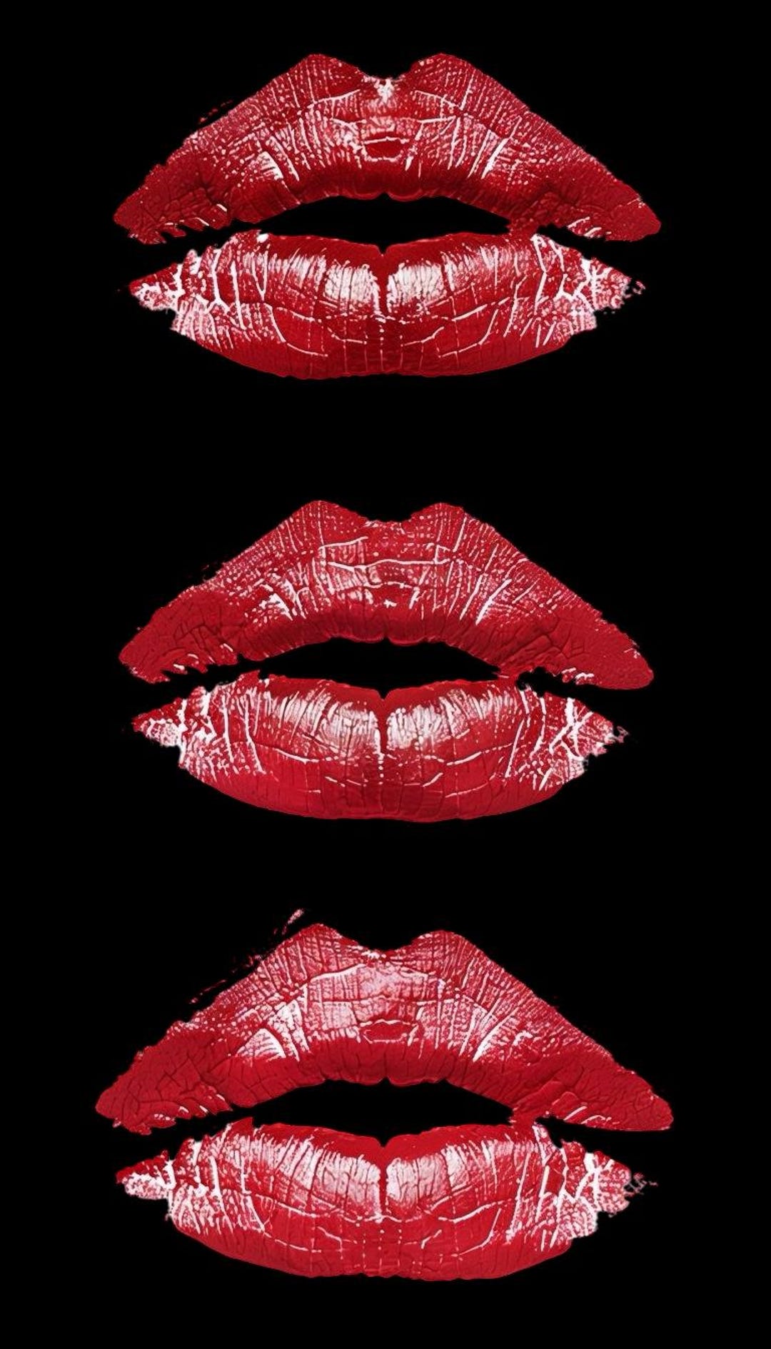 Large Lips, Embroidery ,design, Lipstick, Design File, Fill Stitch ...
