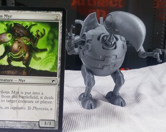 Myr Token Miniature Figure MTG 3D printed creature | Etsy