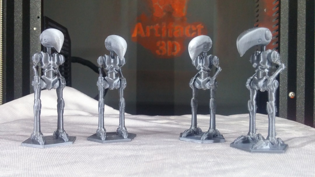 Myr Token Miniature Figure MTG 3D Printed Creature - Etsy