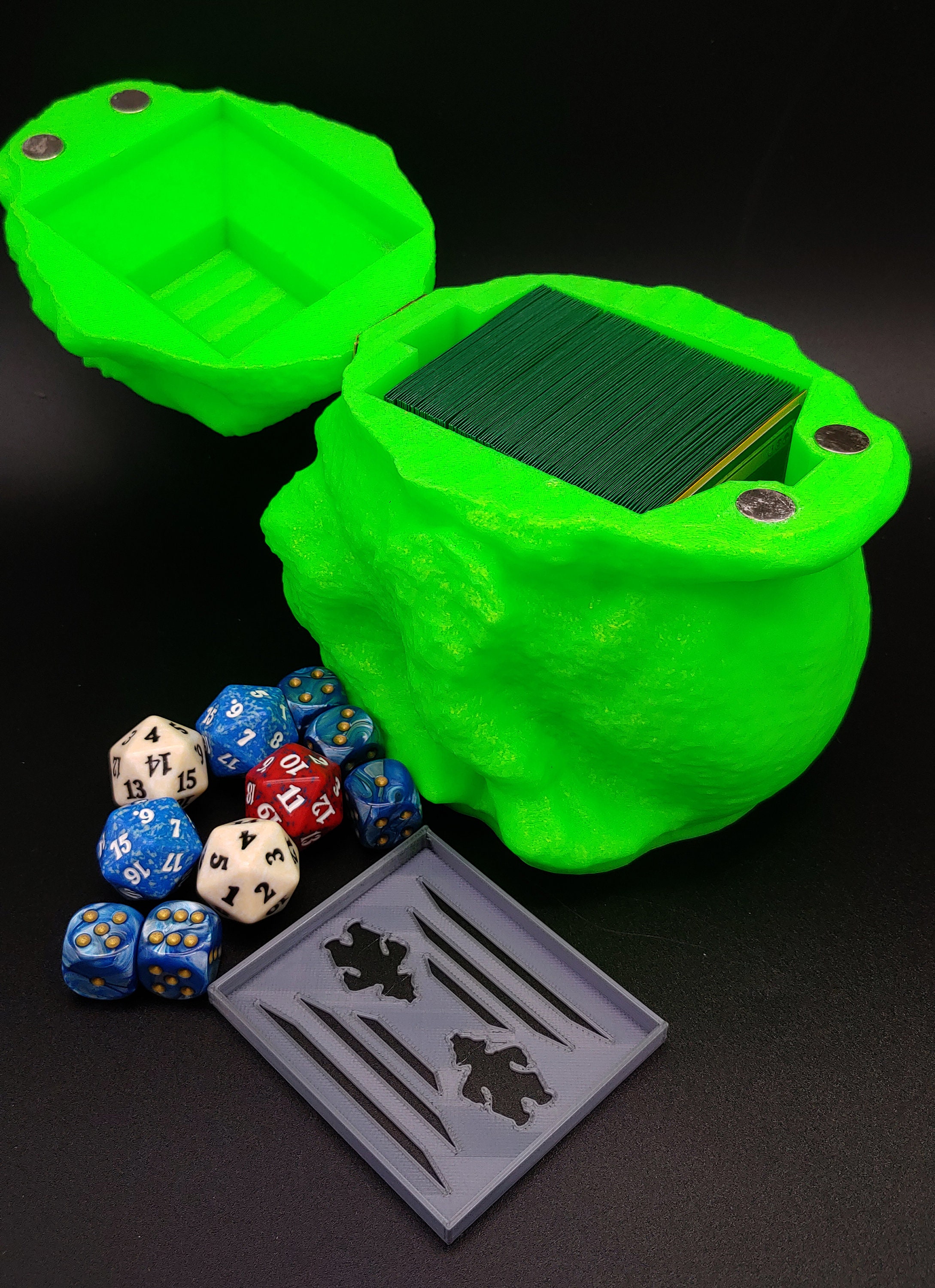 Frog 3d Printed Commander Sized Deckbox for MTG, Based on Gitrog ...
