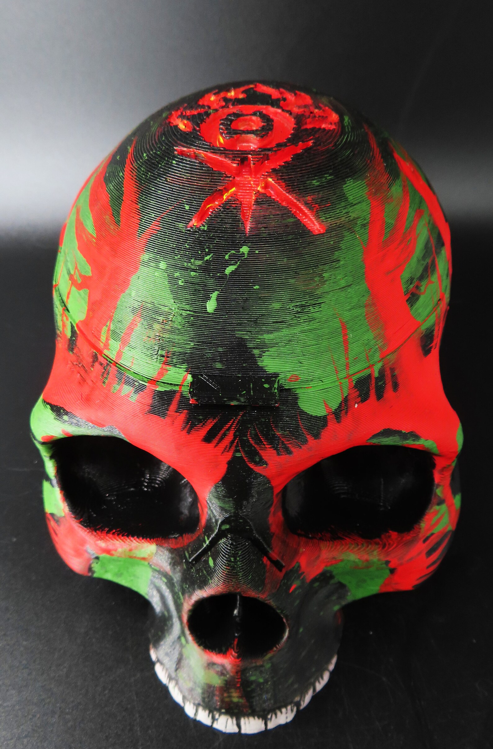 Custom Painted Eternal Skull Deckbox - Etsy