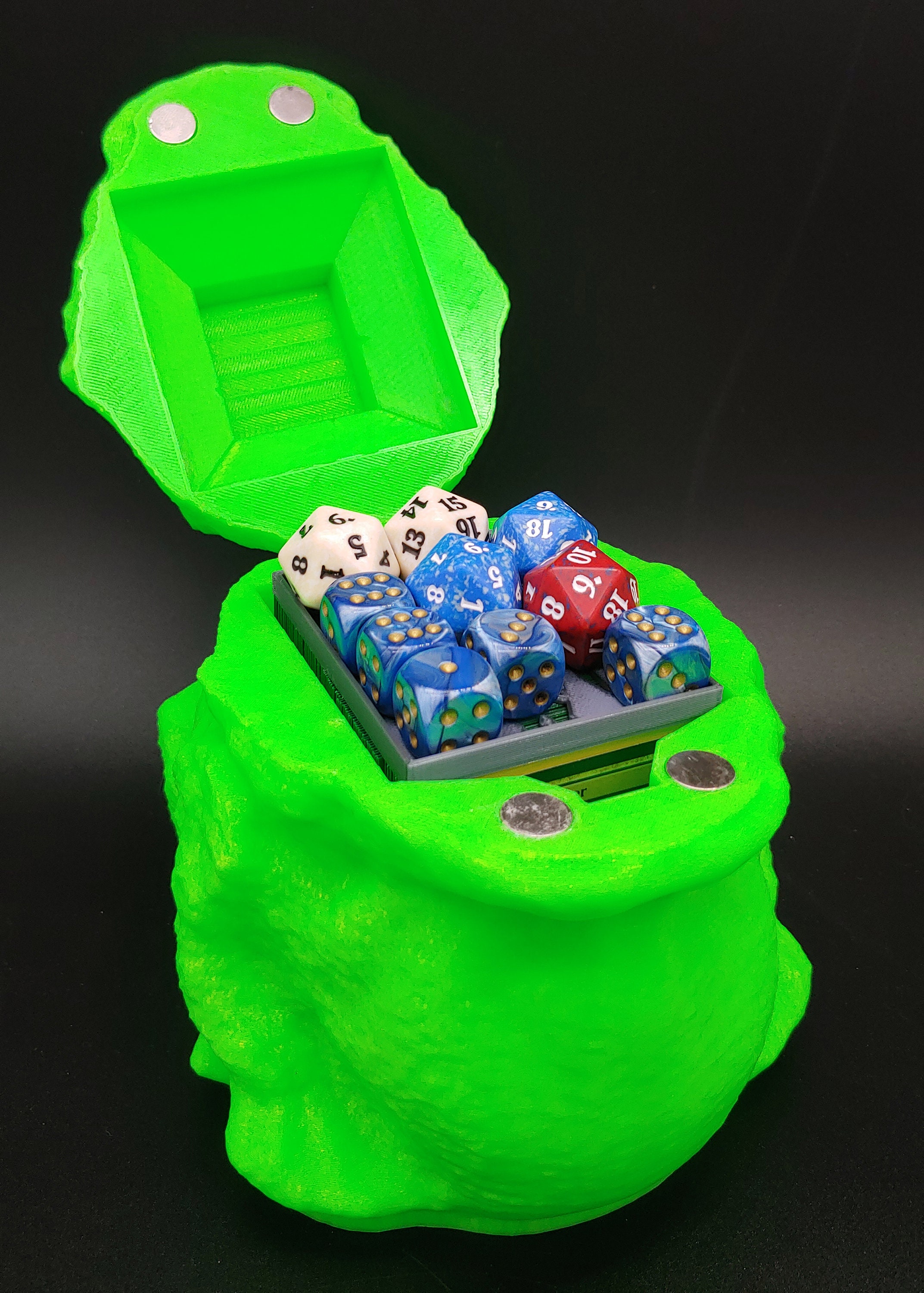 Frog 3d Printed Commander Sized Deckbox for MTG, Based on Gitrog ...