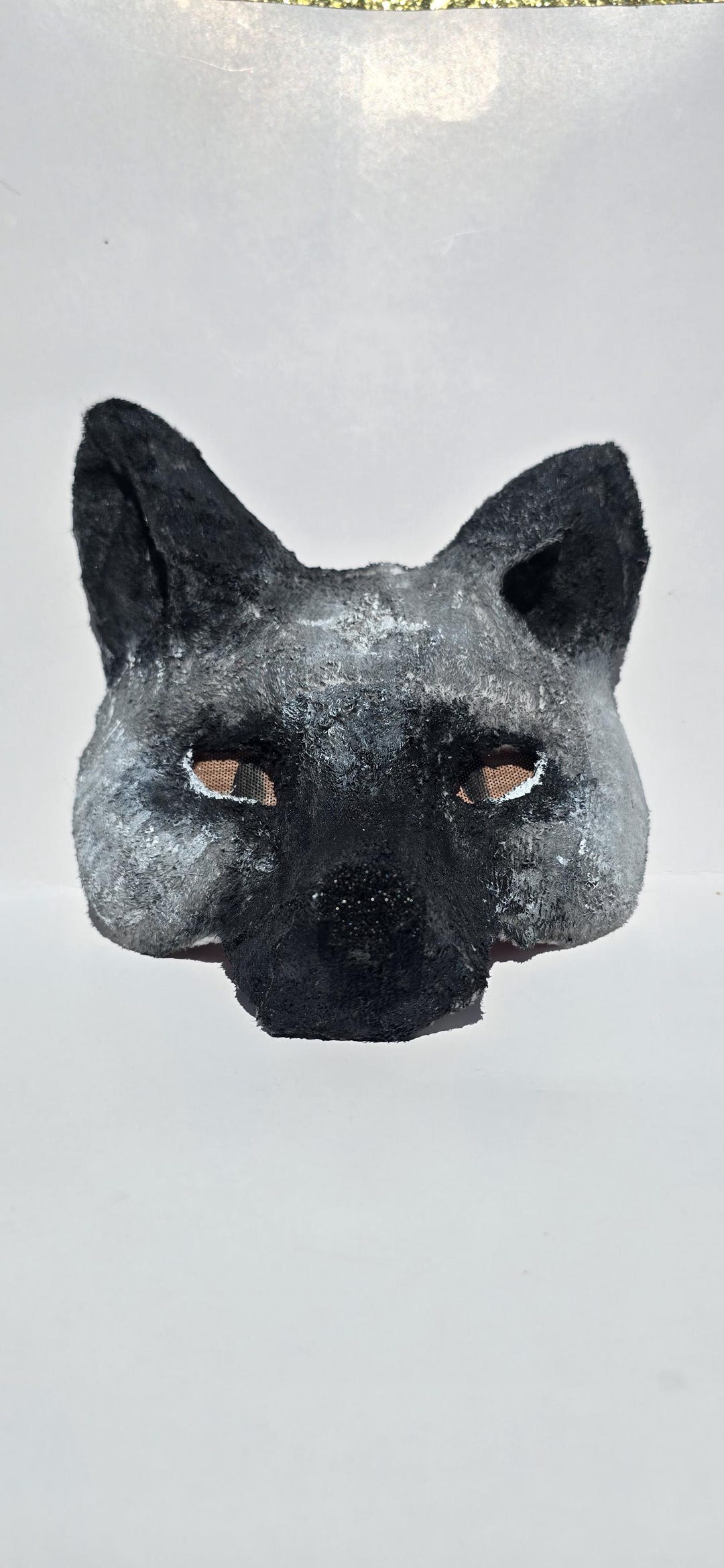 Silver Fox Therian Mask - Etsy