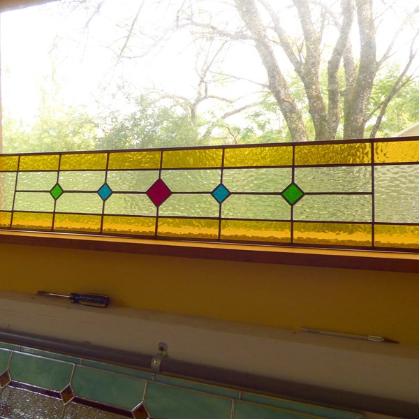 Leaded Glass Sidelight - Etsy