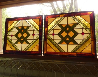 Stained Glass Prairie Style - Etsy