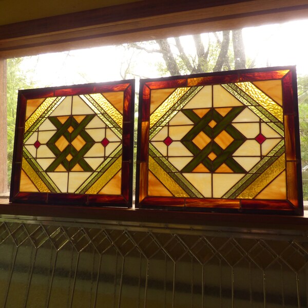 Stained Glass Mission Style - Etsy