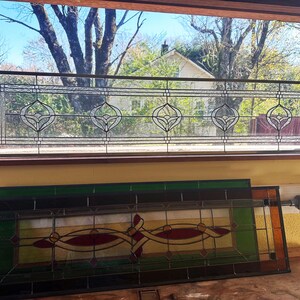 Victorian Style Transom or Sidelight - Vintage Lilly Transom - Etsy