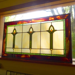 Custom Victorian Style Transom / Window Vintage Tulip - Etsy