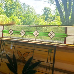 Old Victorian Style Transom or Sidelight - Etsy