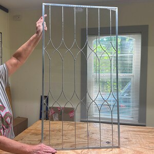 PRE-MADE and Ready to SHIP Sidelight / Transom Stained Glass Panel ...