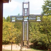 Stained Glass Cross - Etsy