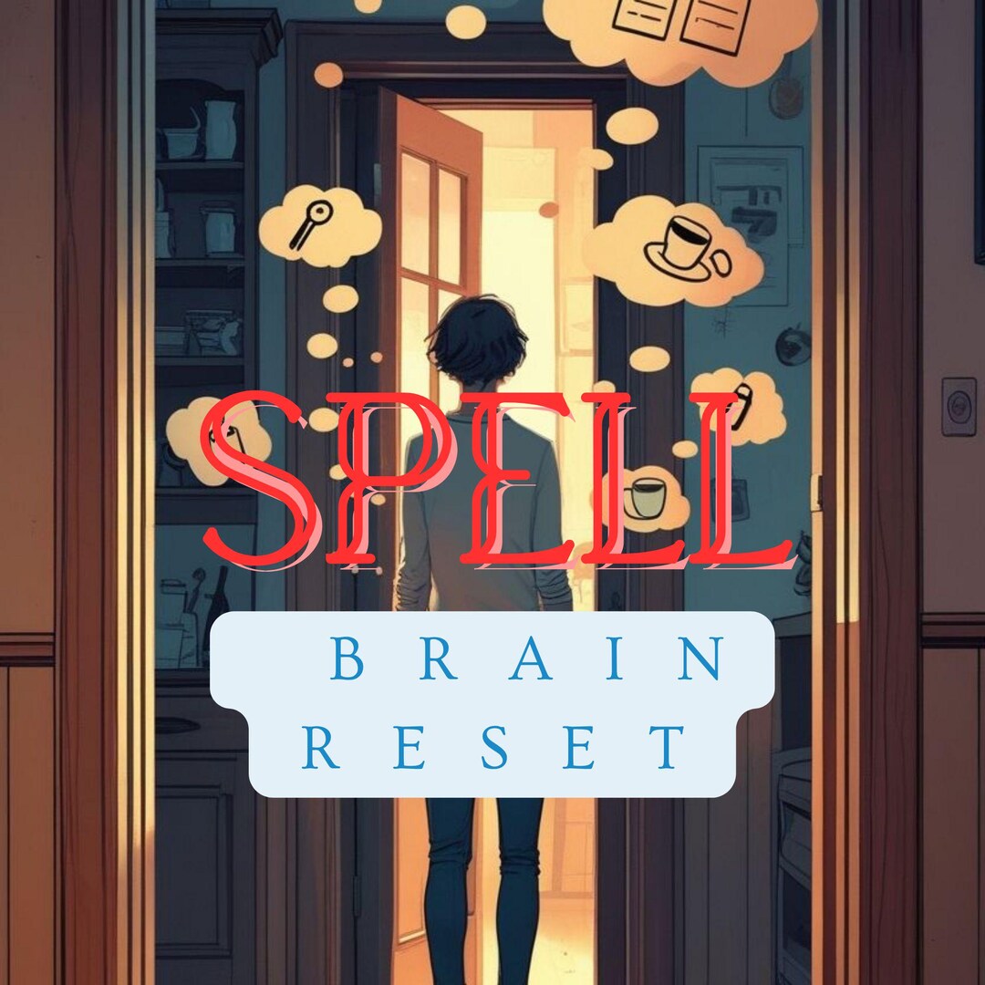 Brain Reset Spell for Mental Clarity, Energy Reboot & Thought Healing ...