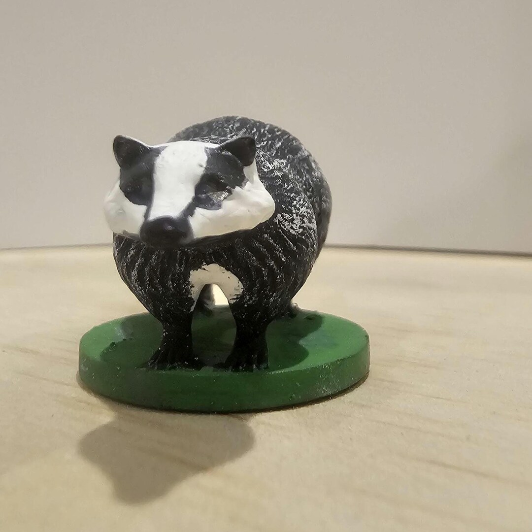 Giant Badger Dnd Miniature - Etsy