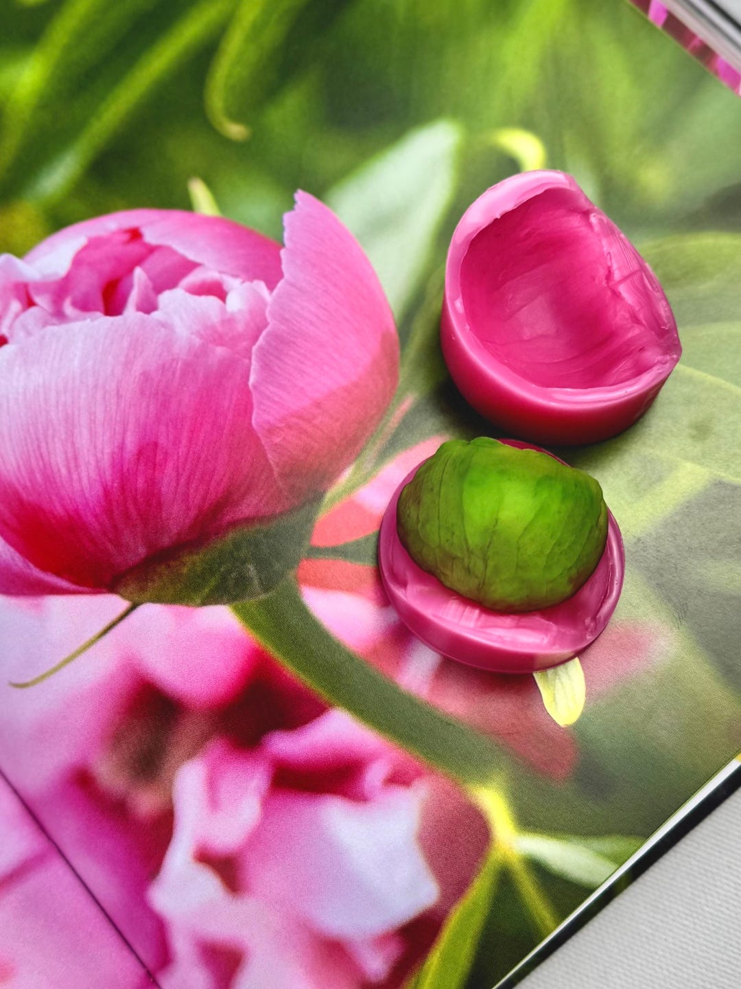 Peony Sepal & Bract Veiner With Cutters – Silicone for Polymer Clay ...
