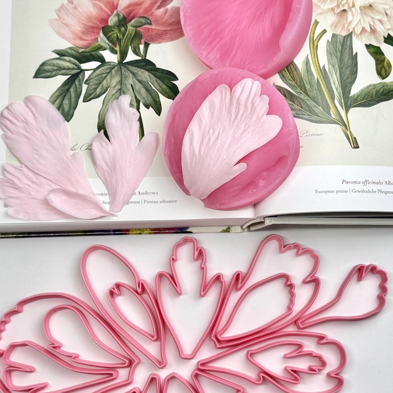 Petal Molds Peony - Etsy