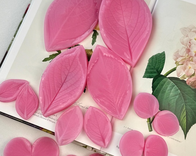 Hortensie Silikonform Ausstecher, Blumenform für Polymerclay und ...