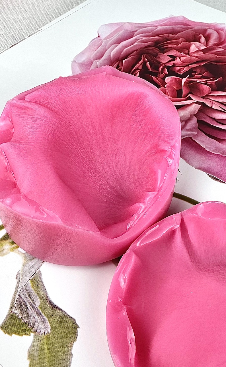 Double-sided Rose Petal Veiner & Cutter Set – Flower Shaper Press for ...