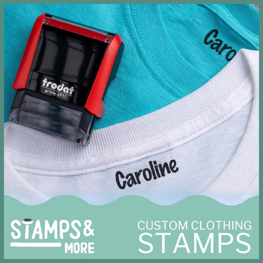Personalized Custom Text Stamp | Self Inking Customize Text Stamp ...