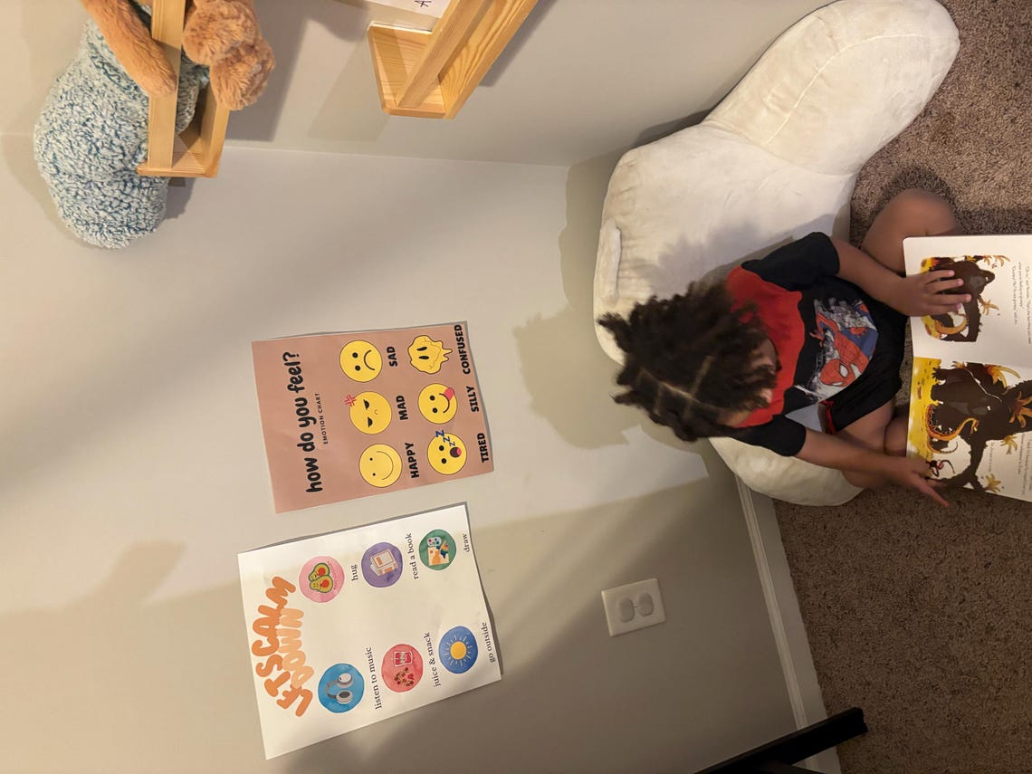 Calm Down Corner Emotion Chart & Calming Techniques Posters Set of Two ...