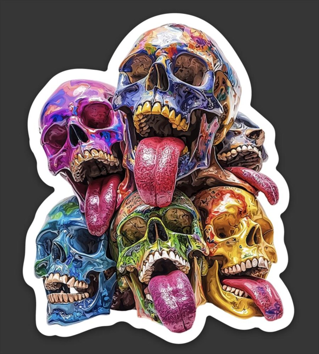 Lick the Afterlife Die-cut Sticker - Etsy