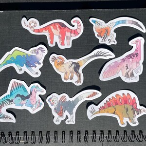 Spinosaurus Matte Sticker | Dinosaur Sticker | for Laptop, Scrapbooking ...