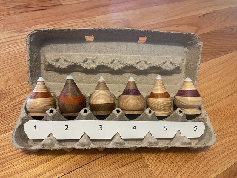 Wooden, Throwing, Spinning, Top - Etsy