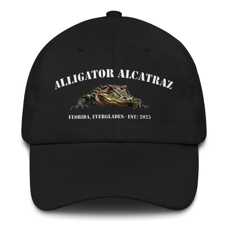 Alligator Alcatraz Hats - Etsy
