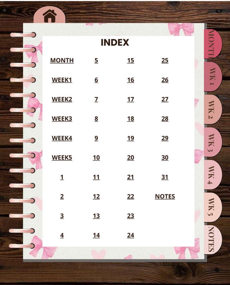 Digital Planner for iPad and Tablets Fully Hyperlinked With Customizable Daily, Weekly, Monthly ...