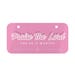 Praise the Lord | Mini License Plate | Pink Christian Bicycle Plate ...