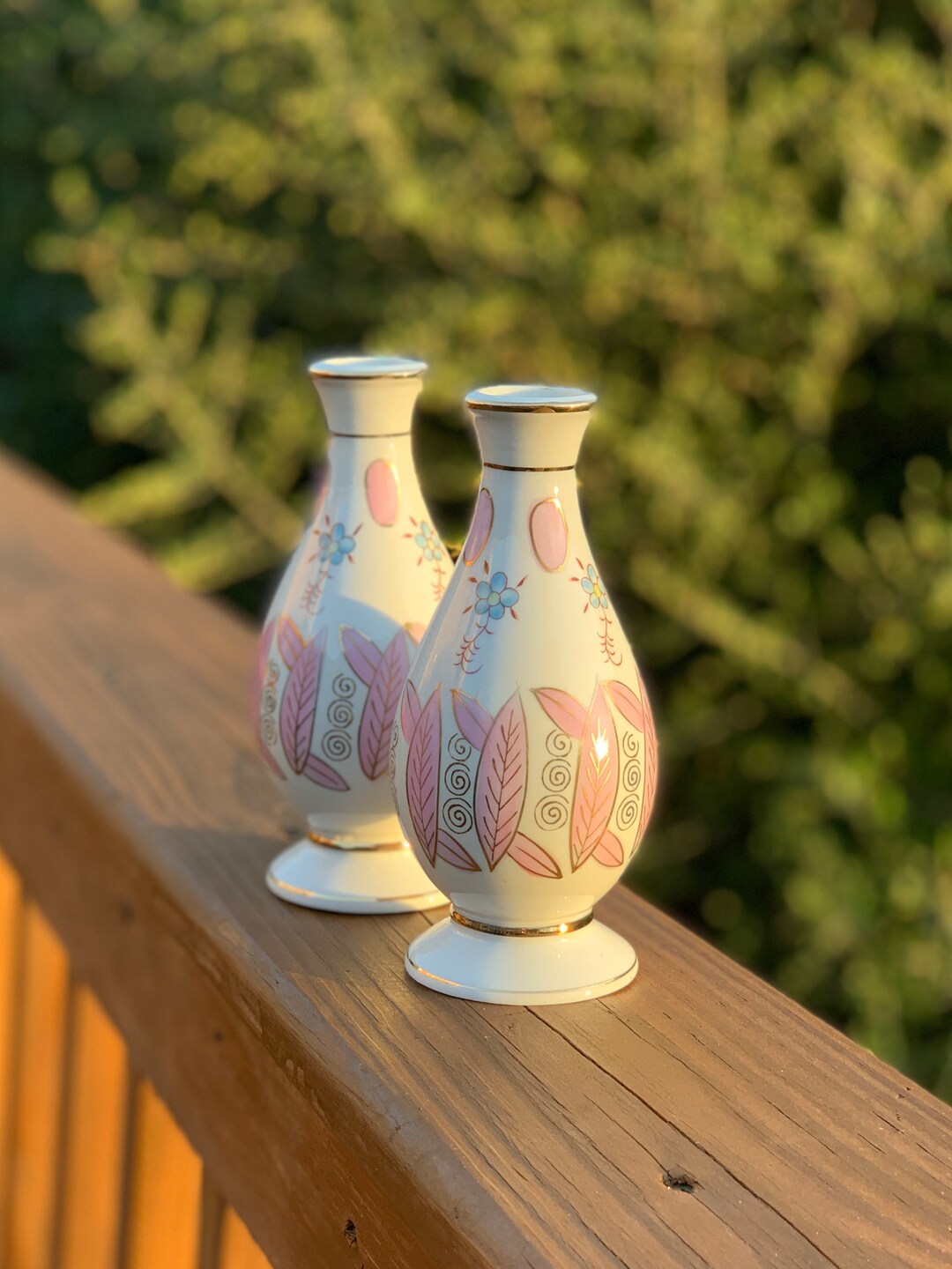 Pair of Bud Vases From Andrea by Sadeks Historic Museums Collection - Etsy