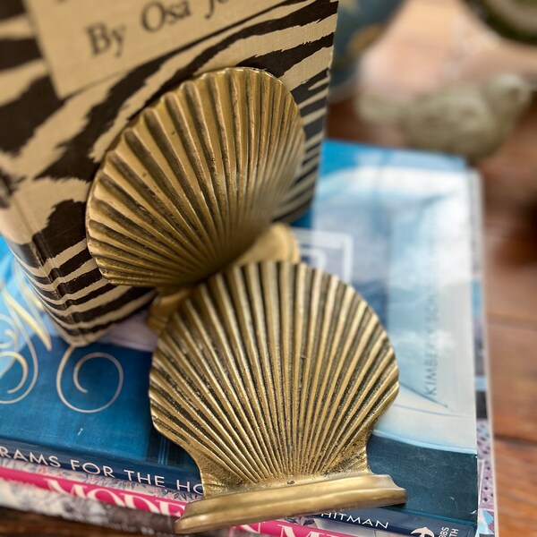 Shell Bookends - Etsy