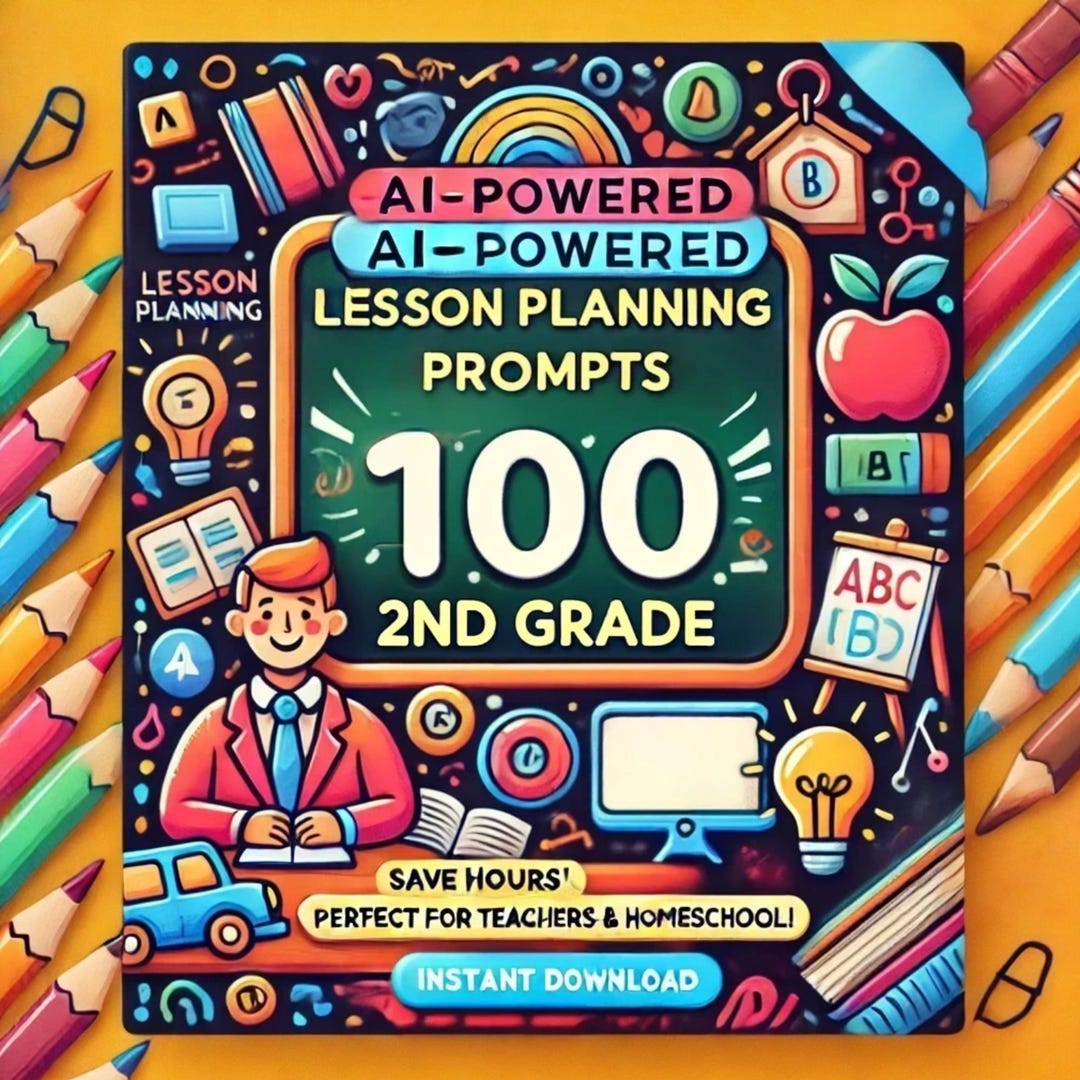 2nd Grade Lesson Plans| AI Prompts100 Ai-powered Lesson Planning ...